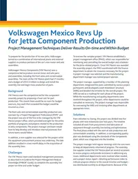 Volkswagen Mexico revs up for Jetta component production | PMI